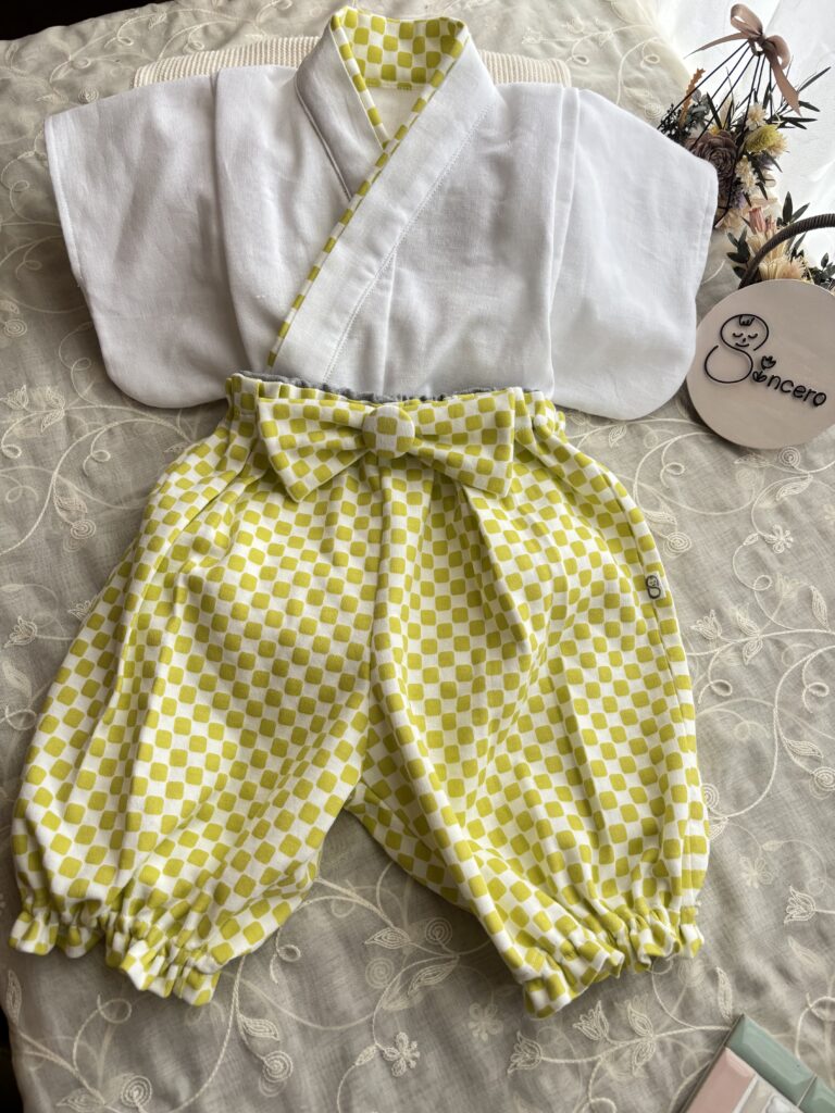 For Babies’ Hakama Coordination | 和柄ニットで作るオーダーメイドベビー服・ベビー用品 | sincero（シンセロ）